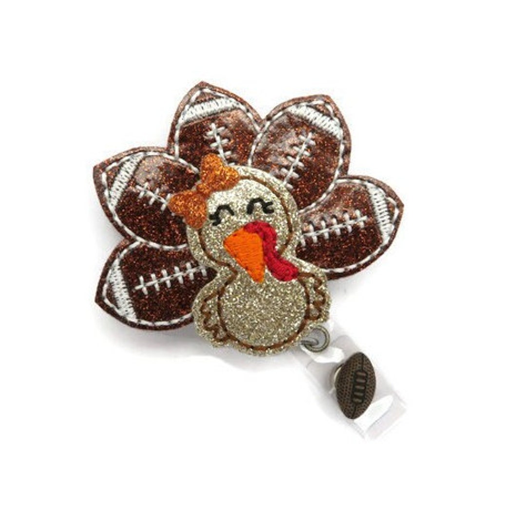 Turkey Badge Reel - Football Turkey Badge Reel - Fall Autumn ...