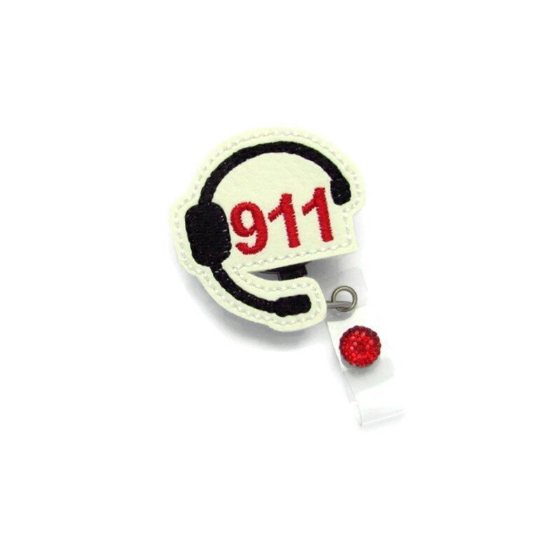 Dispatcher 911 Retractable ID Clip Name Badge Reel Lanyard - Etsy