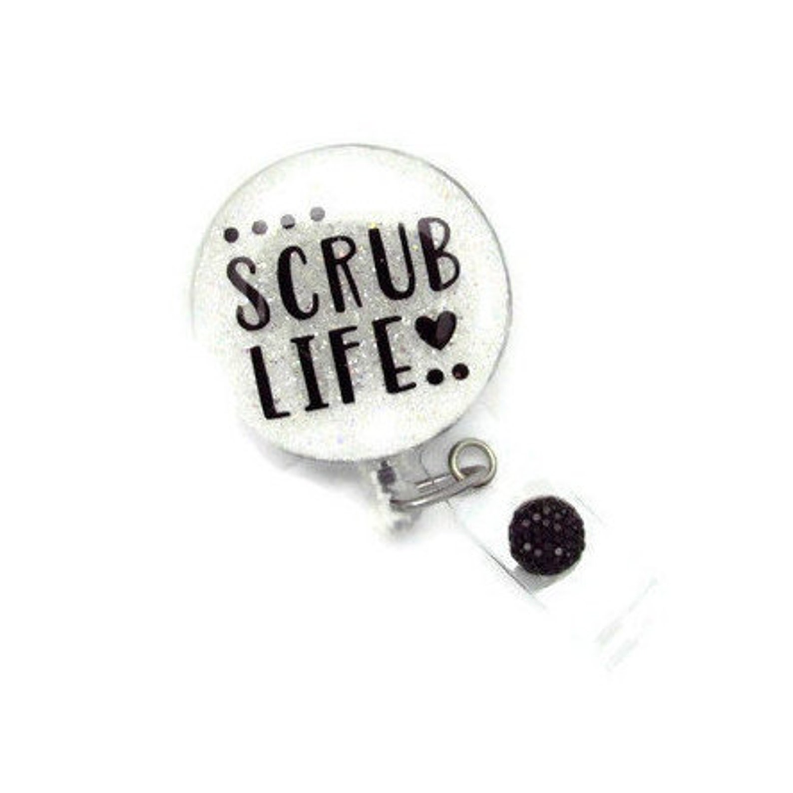 Scrub Life Badge Reel Badge Reel Nurse Badge Reel Doctor | Etsy