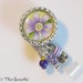 Pocketful of Posies Retractable Badge Reel Flower Badge Reel - Etsy