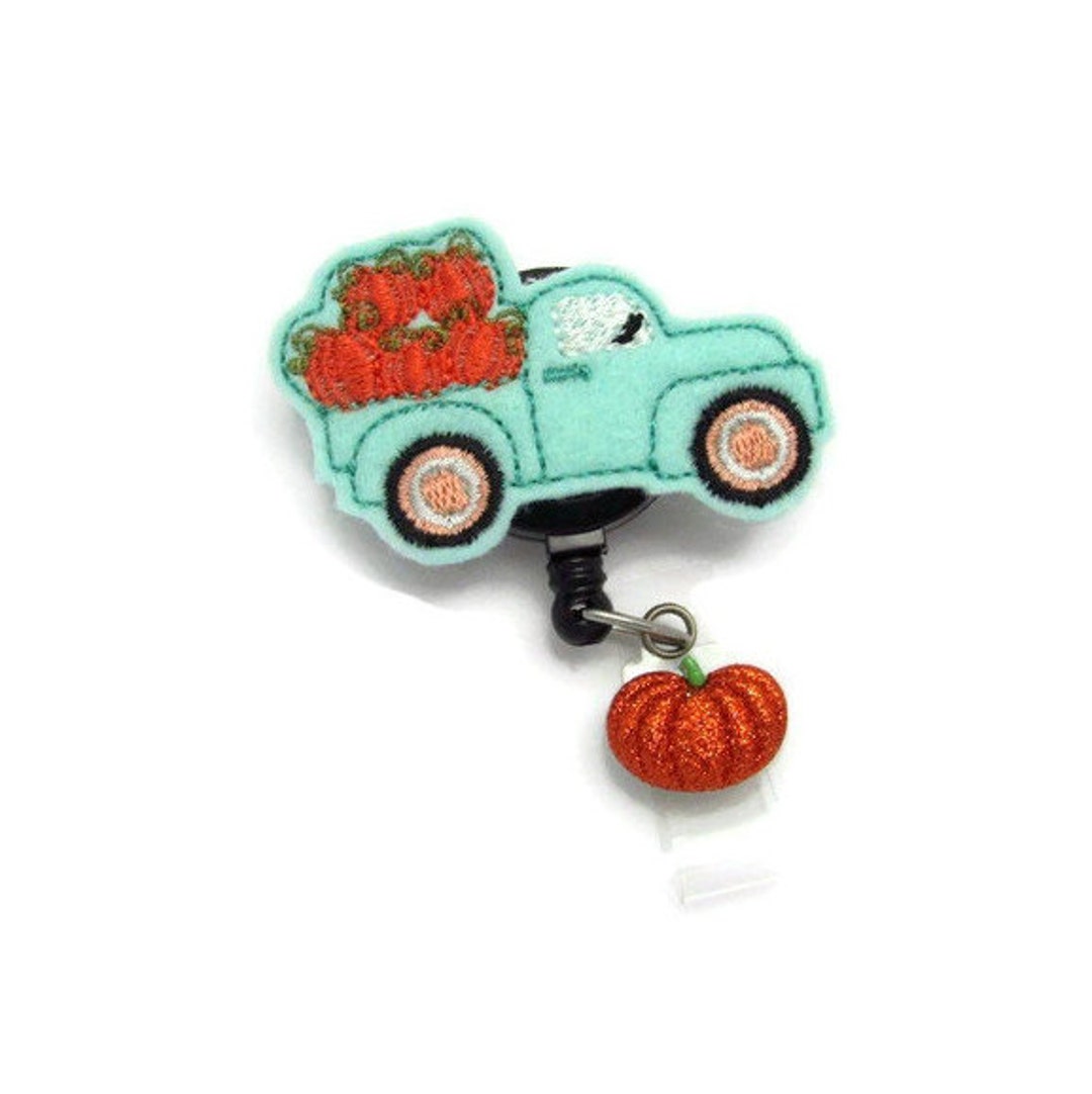 Thanksgiving Badge Reel - Fall Badge Reel - Cute Nurse Badge Reel Gifts ...