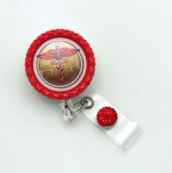 Medical Badge Reels Designer Badge Clips Professional ID - Etsy