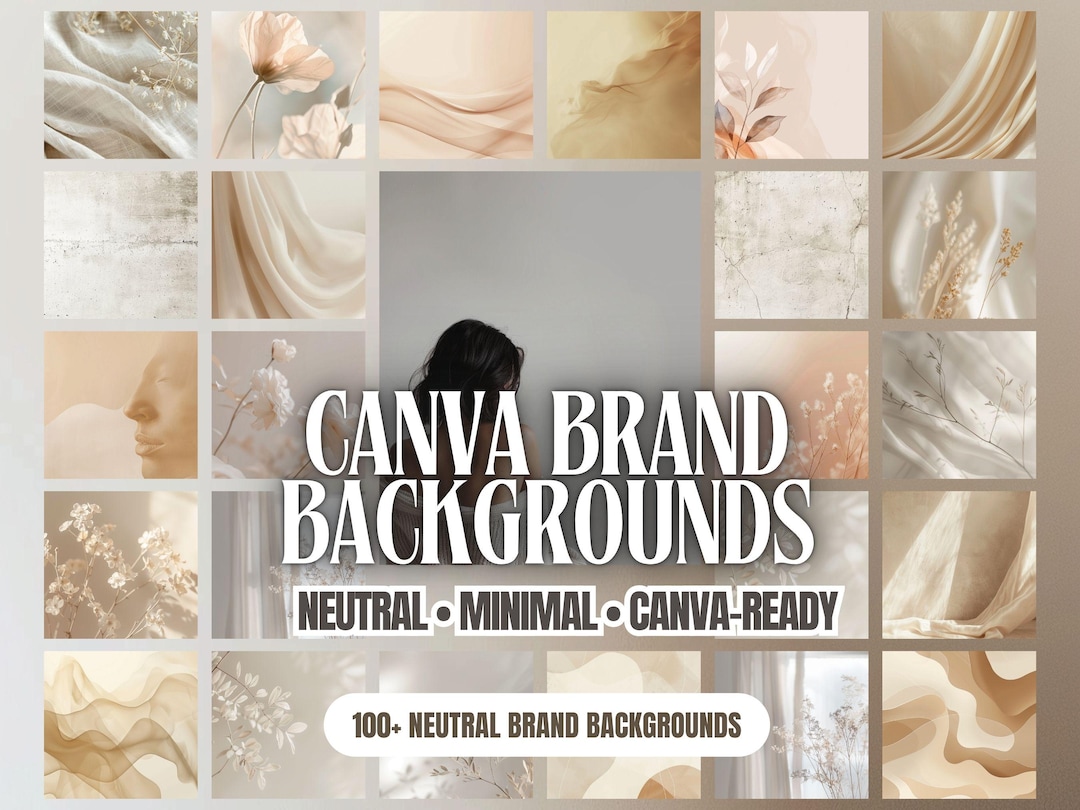 Canva Background Pngs – Neutral Brand Backgrounds for Social Media ...