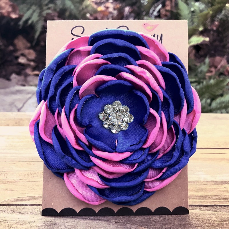 Flower Brooch - Etsy