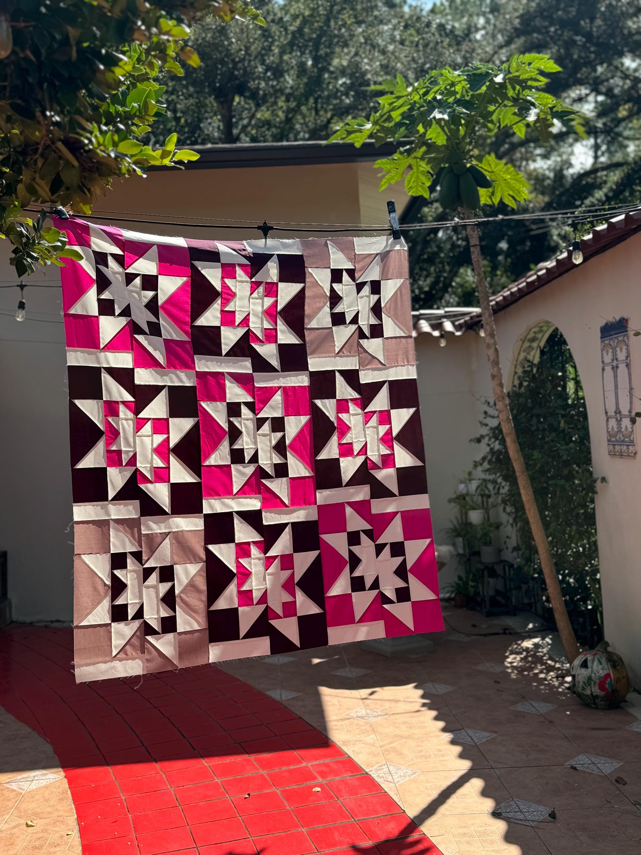 Staggered Stars Quilt Pattern Downloadable PDF - Etsy