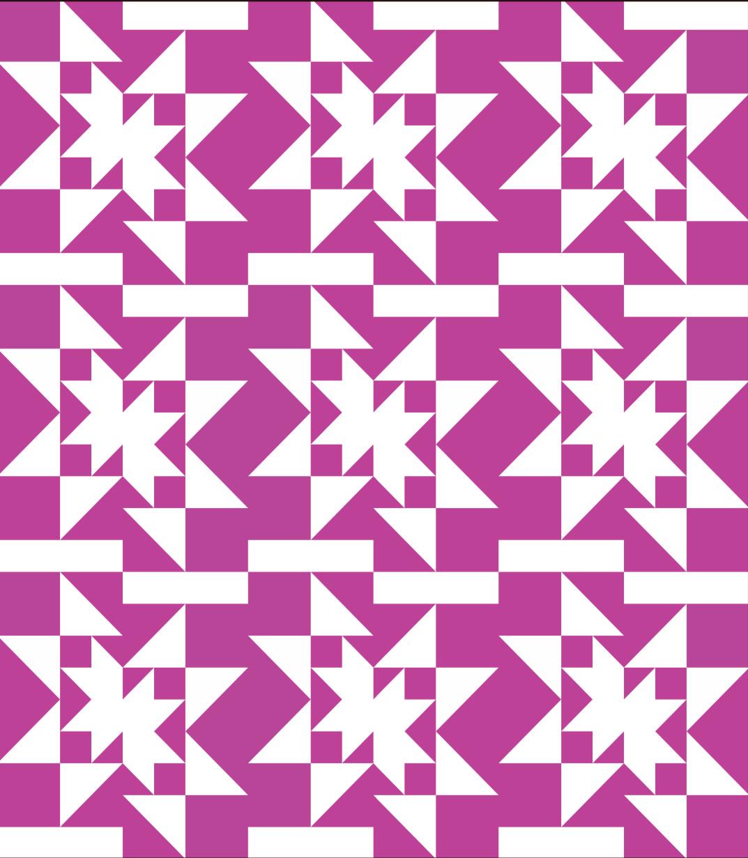 Staggered Stars Quilt Pattern Downloadable PDF - Etsy