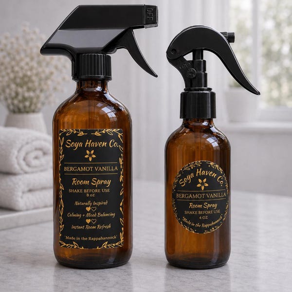 Linen Spray Bergamot - Etsy