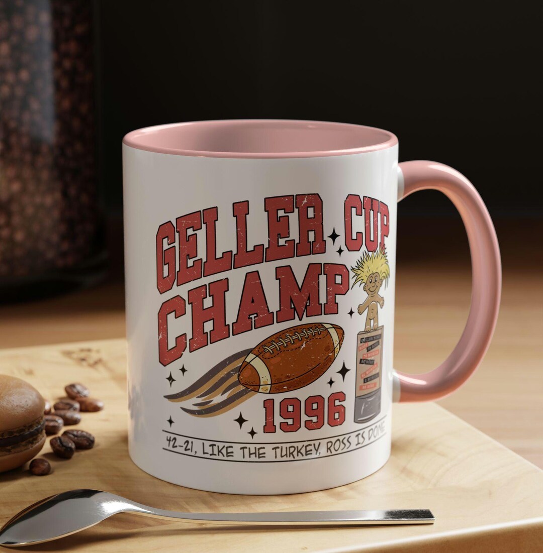 Friends Tv Show Mug, Friends Thanksgiving Geller Cup Champion Mug ...