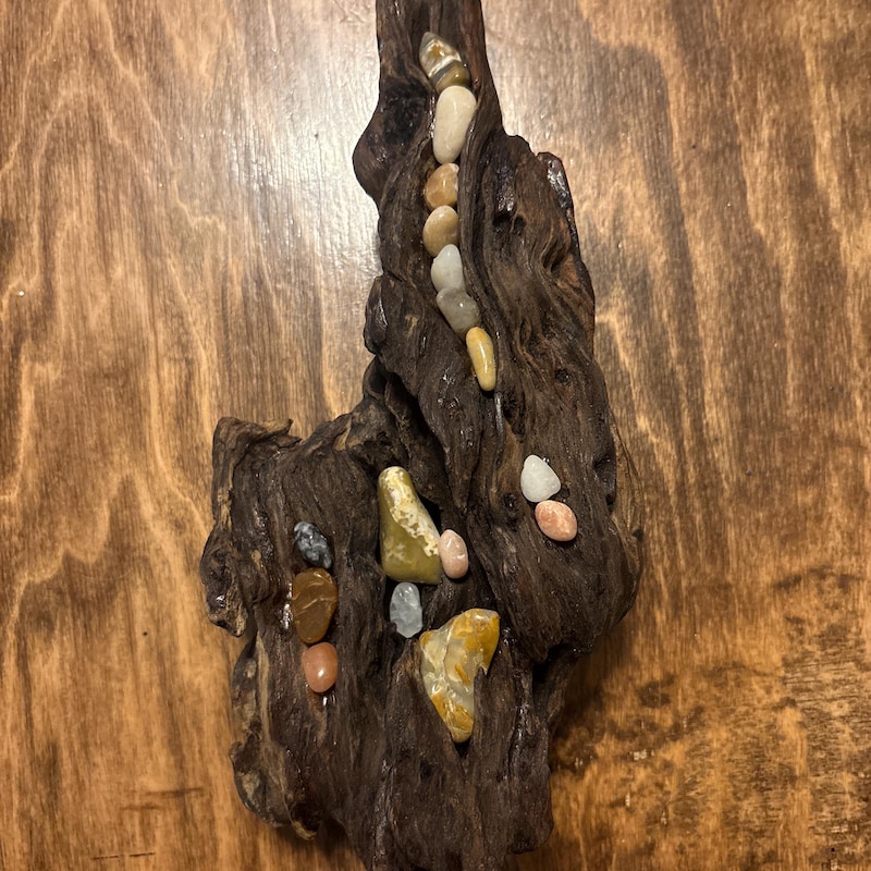 Mixed Media Driftwood Art - Etsy