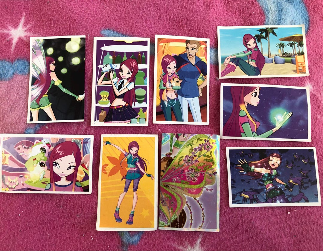 Winx Club Sticker Set – 9 Album Stickers - Etsy