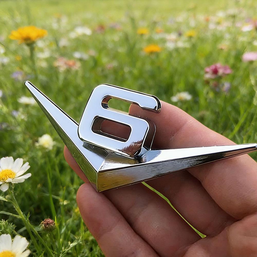 Universal Metal V8 V6 Arrow Emblem Badge Car Decorative Stickers - Etsy