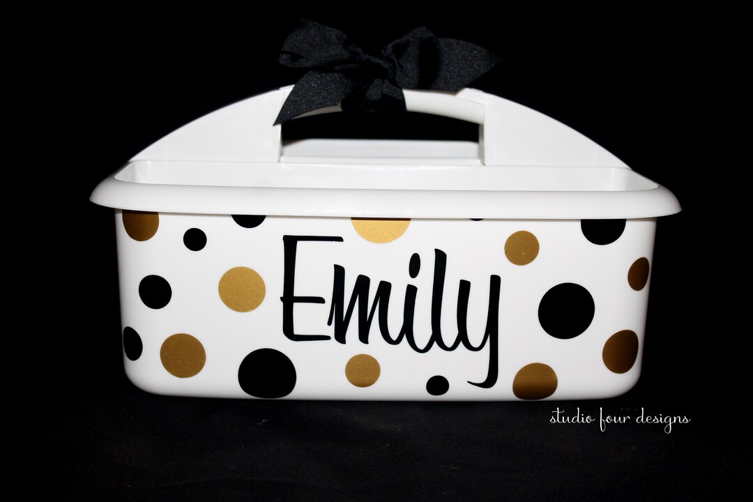 Personalized Shower Caddy {LARGE} | Must-have for Dorm, Sleep Away Camp ...