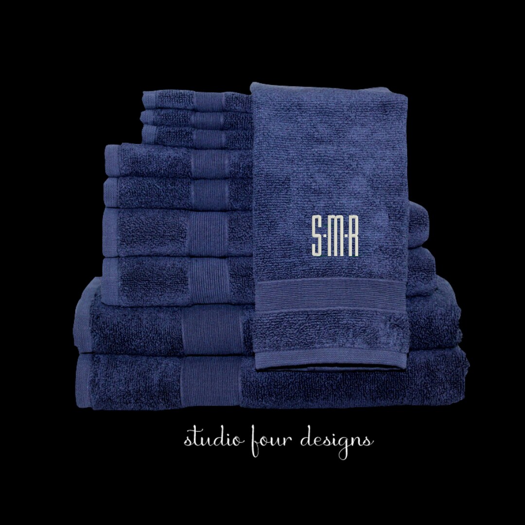 Embroidered Towel Set | College Dorm Room Essentials | Practical High ...