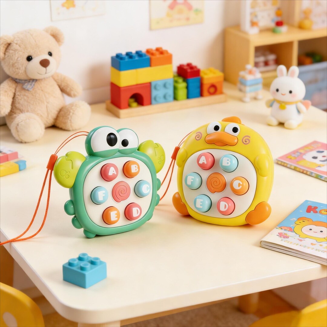 Adorable Duck Whack-a-mole Sensory Toy, Suitable for Infants and ...
