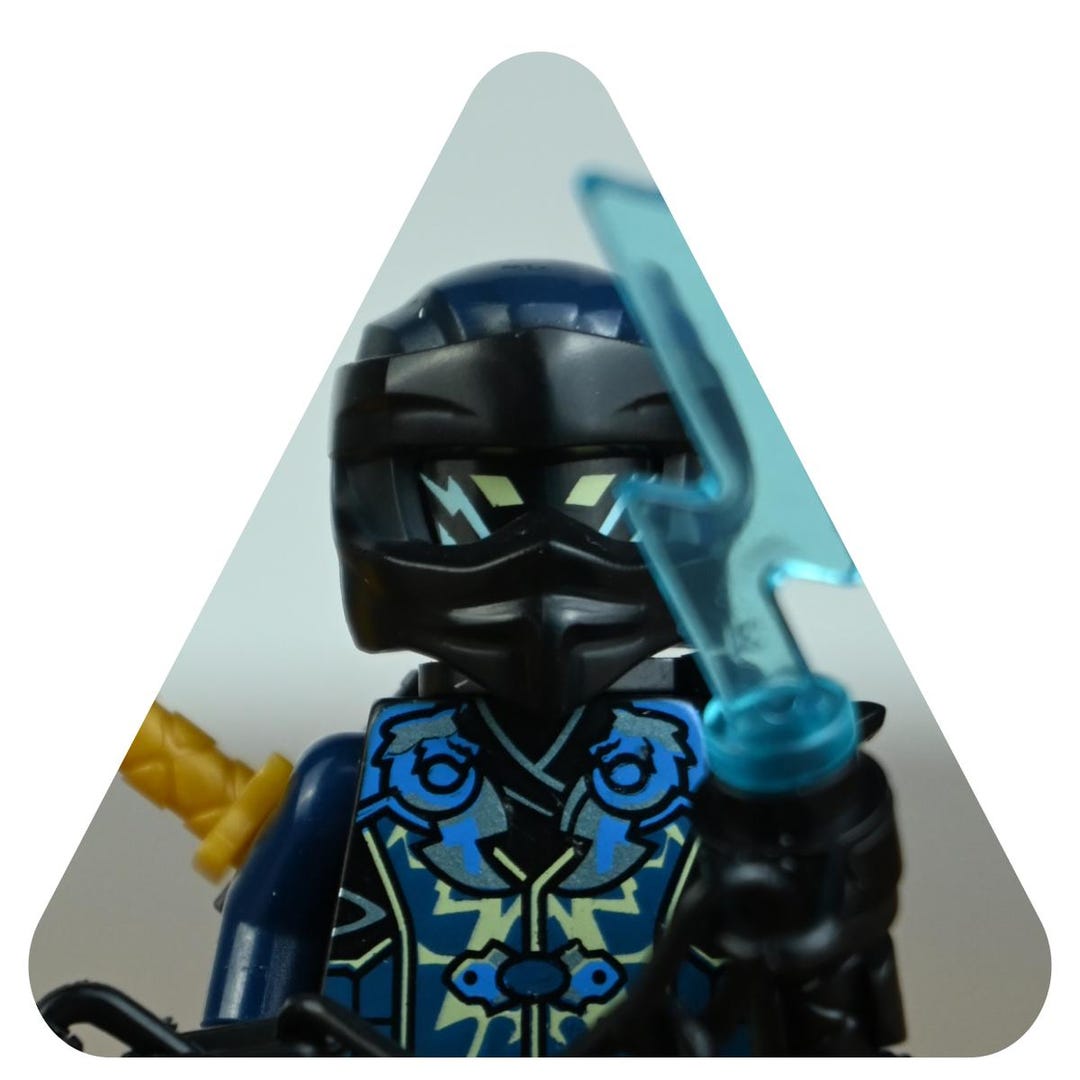 Ninja 19s Jay Villain Minifigure, Blue Master Action Figure, Dragon ...