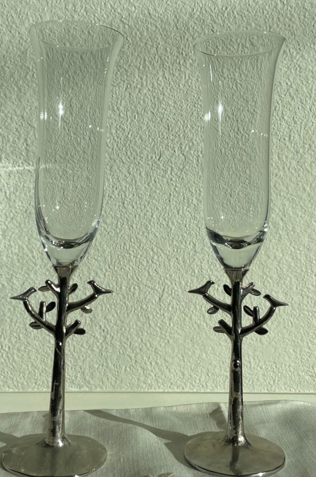 NEW! 2 Michael Aram 'tree of Life' Champagne Flutes - Etsy