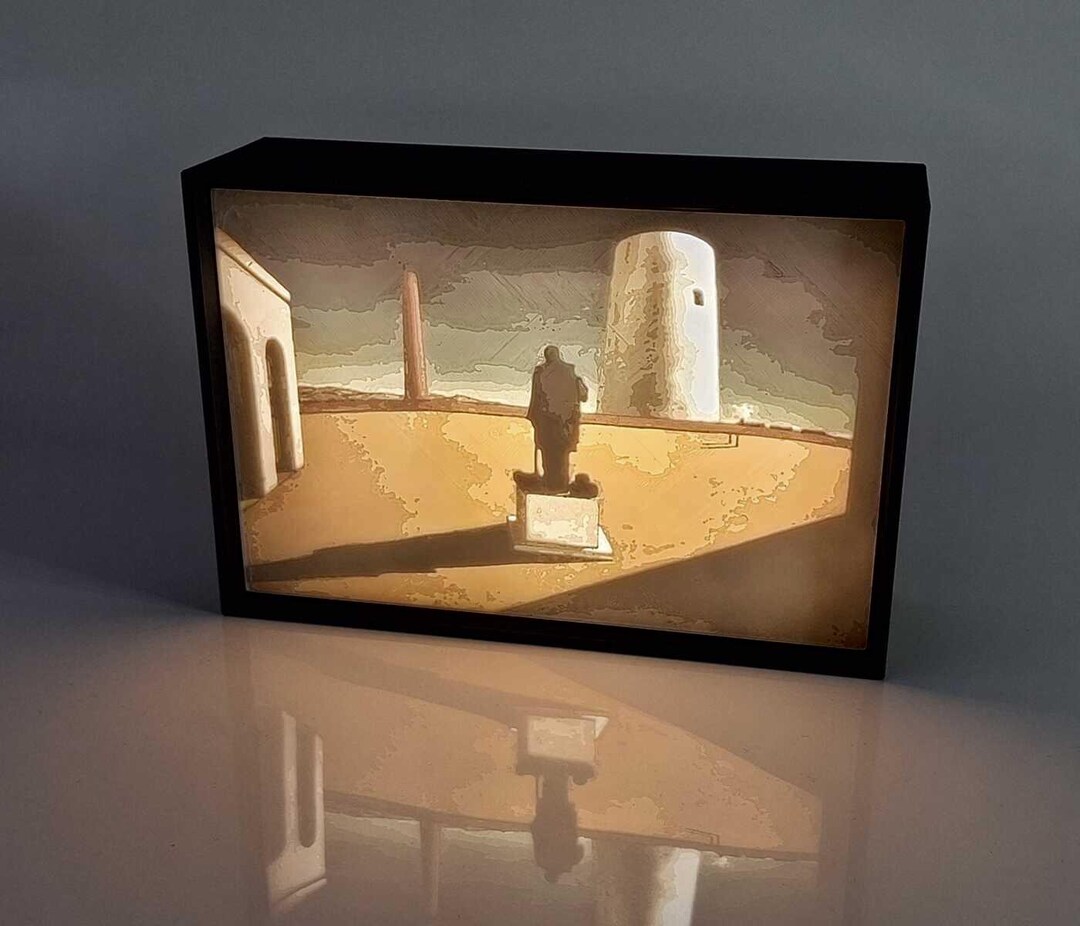 Lightbox: Giorgio De Chirico, "enigma of a Day" - Etsy