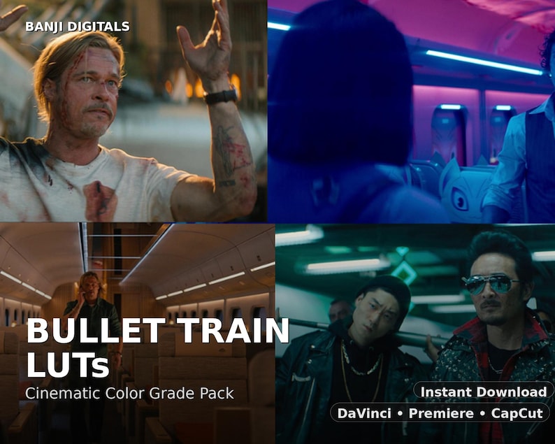 Bullet Train Lut Pack - Etsy