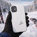 Ski Phone Case - Minimal Skier Black White Winter iPhone Samsung Cover ...