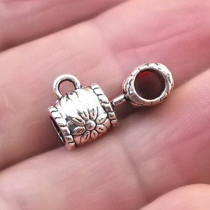 Flower Barrel Bails Small Tube Bails up to 20 Pcs Antique - Etsy Canada