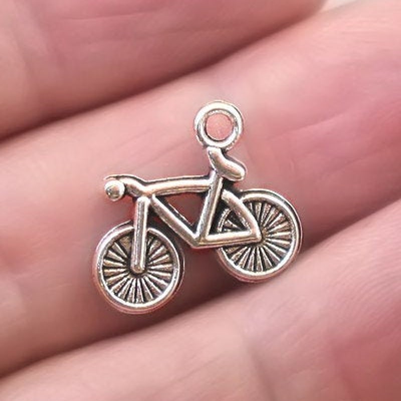 Bicycle Charm - Etsy