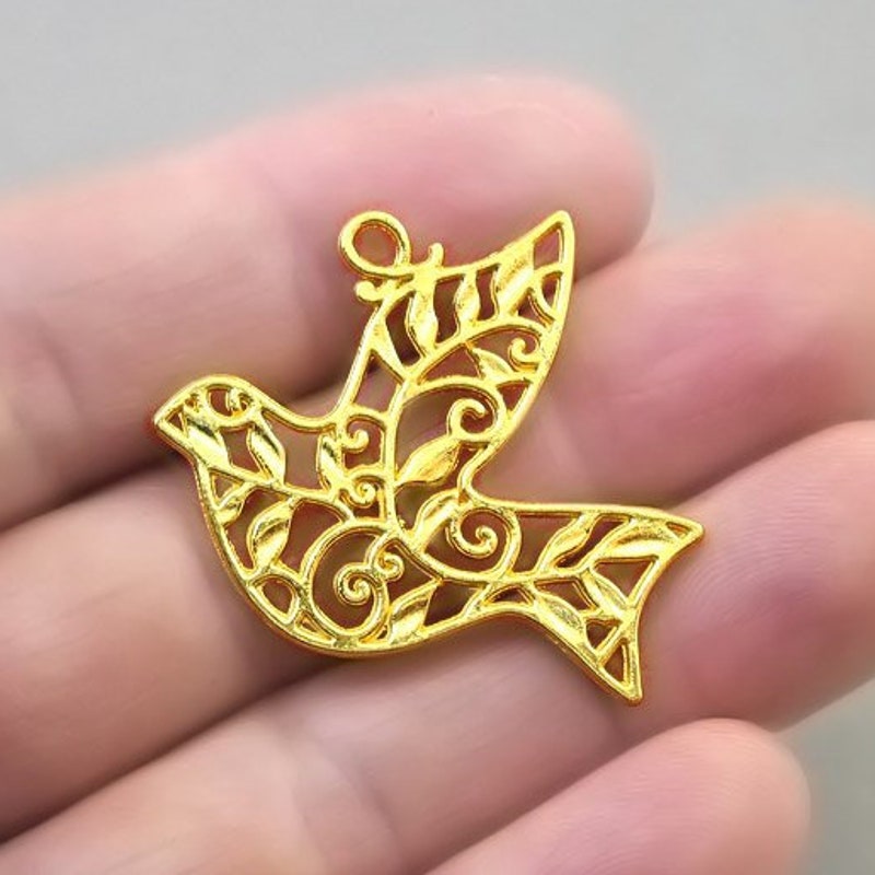 Filigree Dove - Etsy