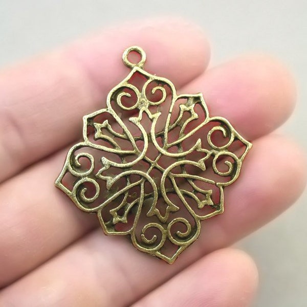 Bronze Filigree - Etsy