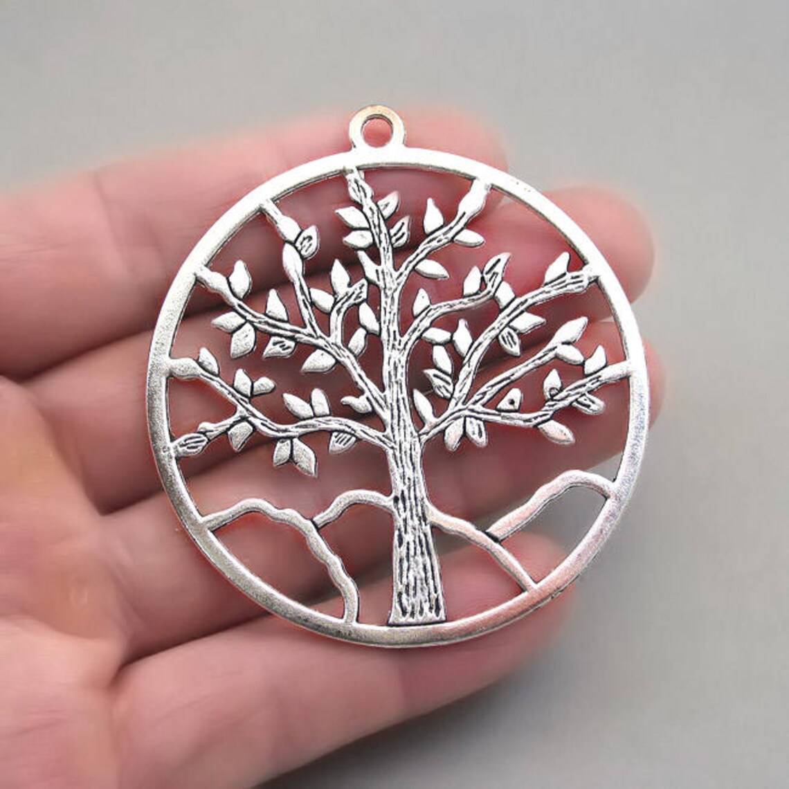 Tree Charms Large Tree of Life Pendant Beads up to 2 Pcs | Etsy