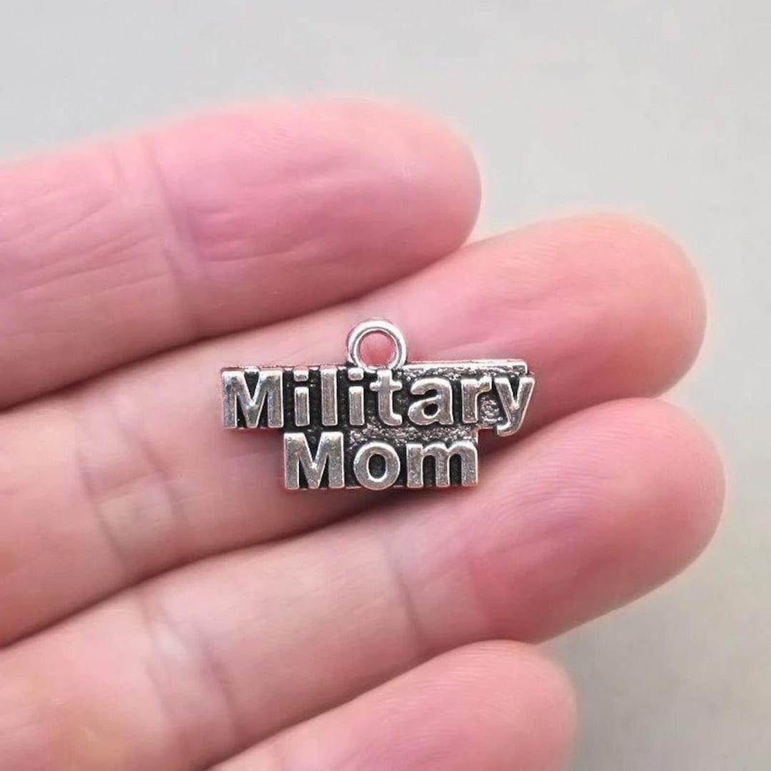 Military Mom Charms, Military Mother Pendant Beads, up to 30 Pcs ...