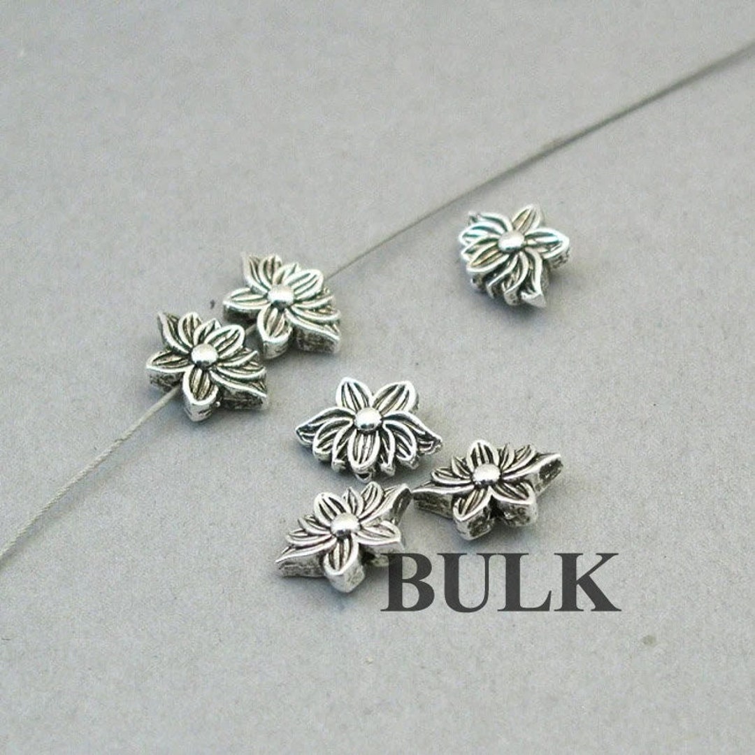 BULK 40 Lotus Beads Wholesale Lotus Flower Feng Shui Pendant - Etsy