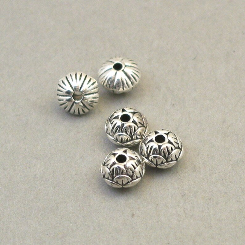 Lotus Beads, Lotus Flower Feng Shui 3D Pendant Beads, up to 40 Pcs ...