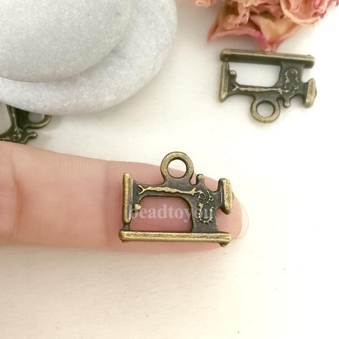 Sewing Machine Charms, Sewing Machine Pendant Beads, up to 30 Pcs ...