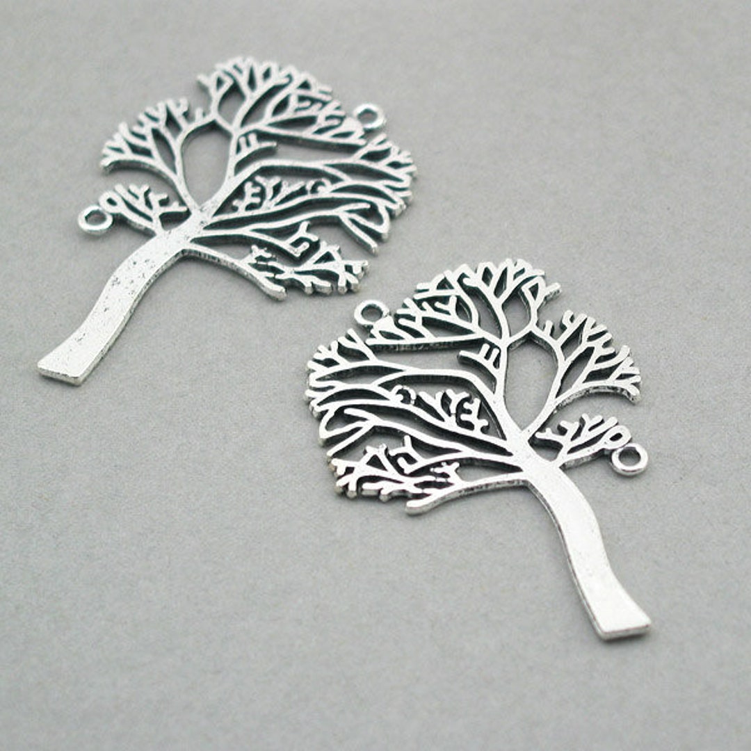 Tree Charm Connectors, Large Tree of Life Link Pendant Beads, up to 10 ...