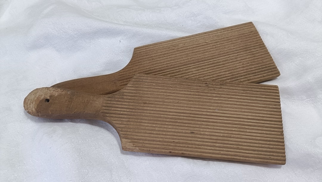 Vintage Pair of Wooden Butter Pats - Etsy
