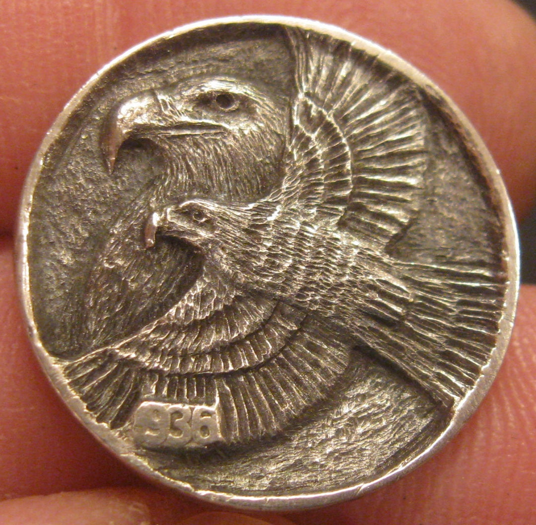 Deep Carved Hobo Nickel, Flight - Etsy