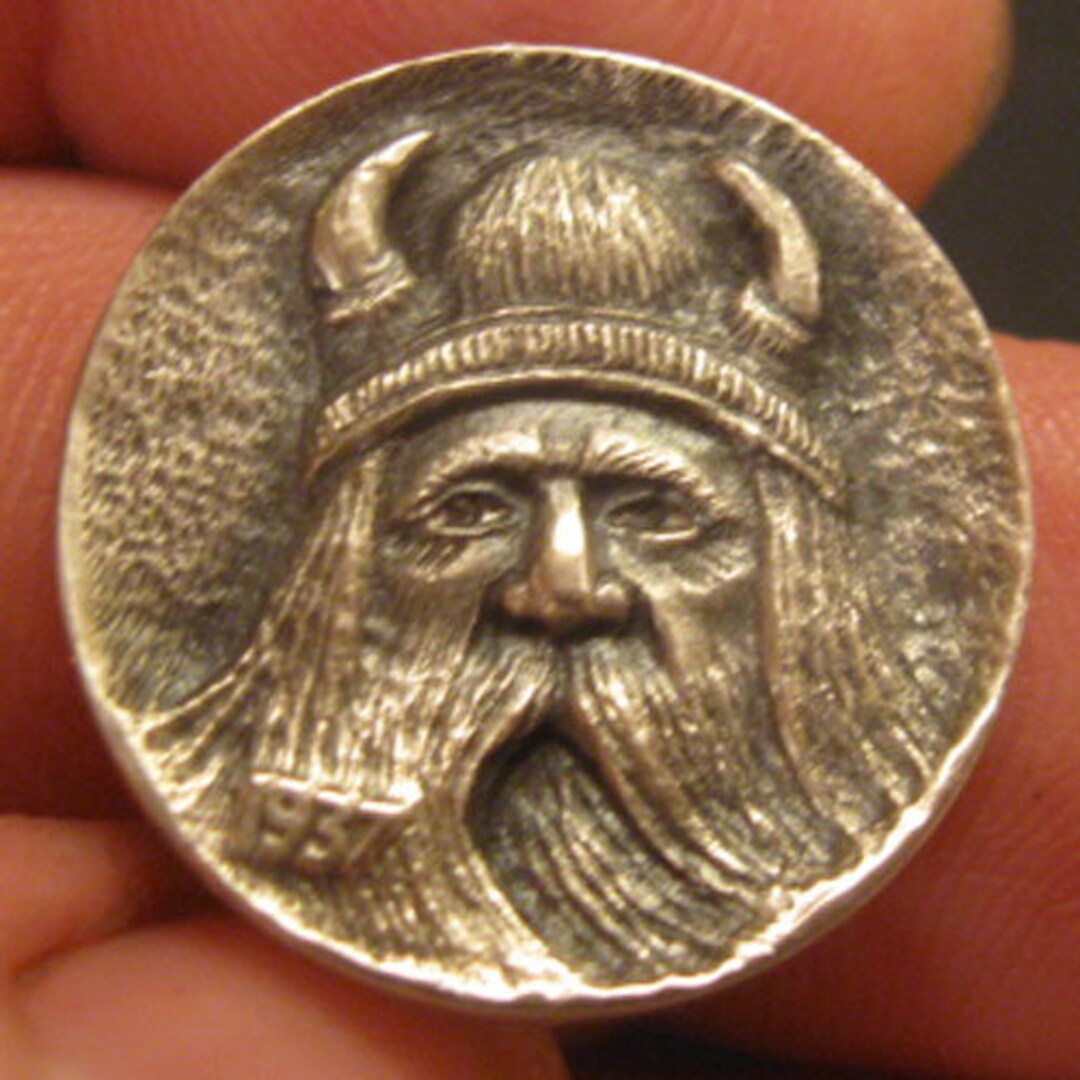 Deep Carved Hobo Nickel, Viking - Etsy