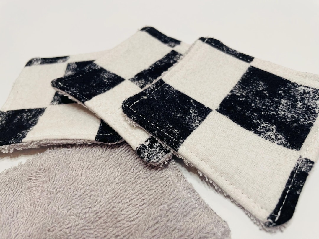 Makeup Remover Pads, Terry Cloth, Face Cloths, Cotton Rounds, Reusable ...