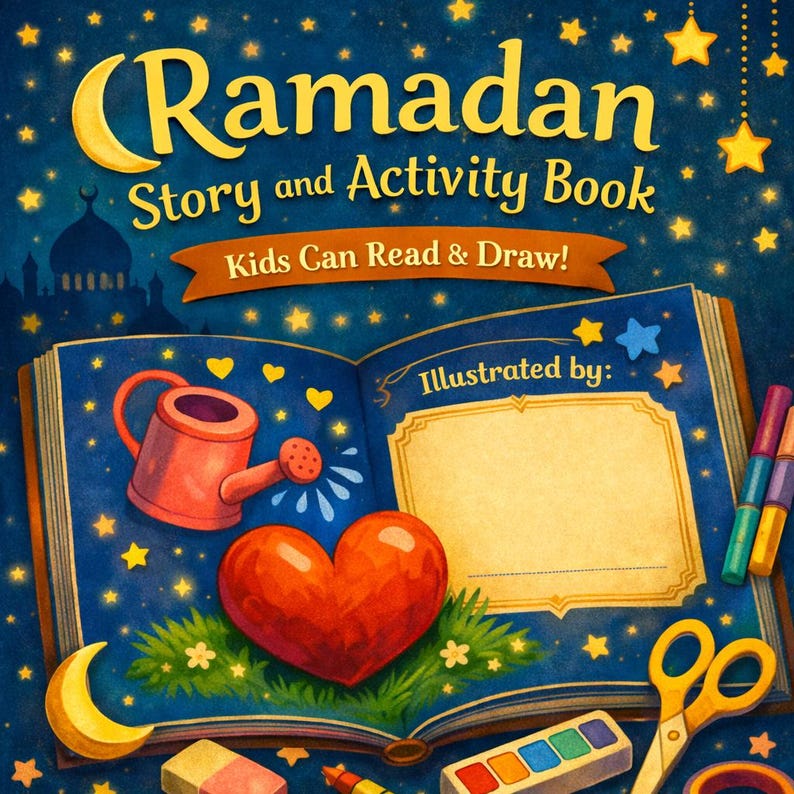 Ramadan Story and Activity Book – Printable, Instant Download ...