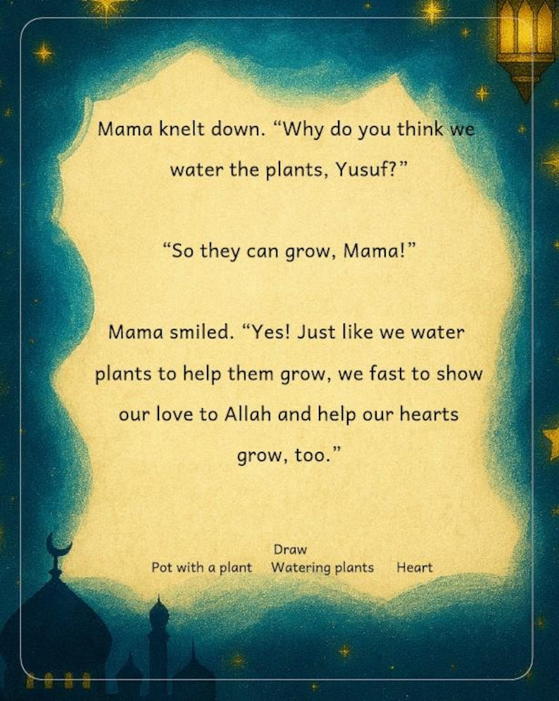 Ramadan Story and Activity Book – Printable, Instant Download ...