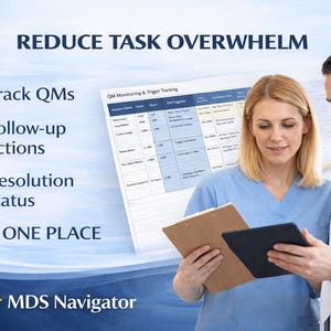 MDS Master Workflow Checklist | Daily Weekly Monthly MDS System ...