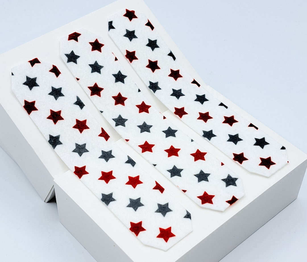 Felt Band Aids 3 Size Pack Red & Gray Felt Bandages Plasters Play ...