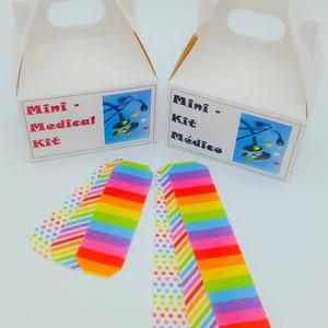 Felt Band Aids: Rainbow Pride Polka-dot & Striped Bandages 3 Packs ...
