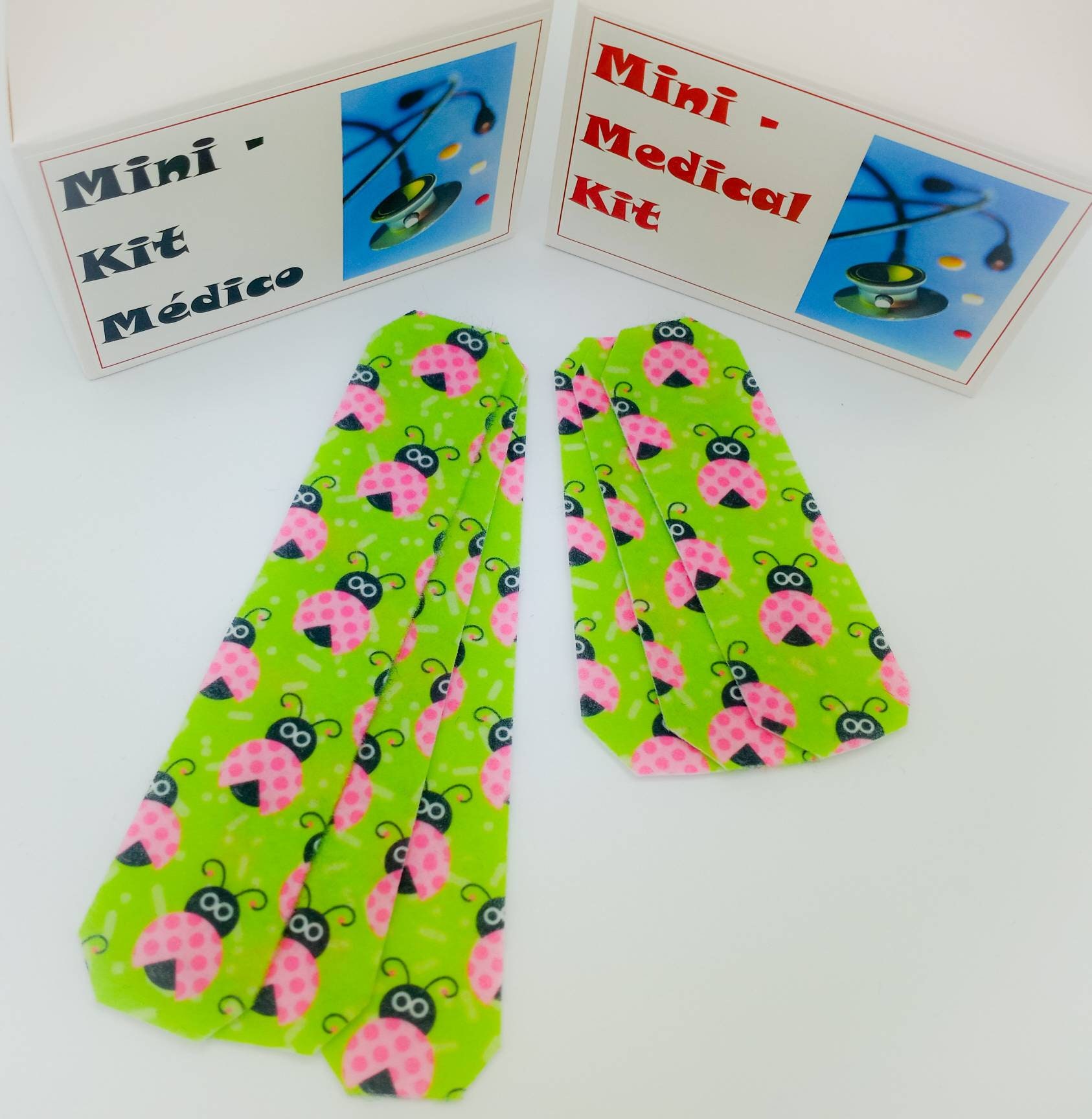 Felt Band Aids 3 Size Pack Little Ladybugs Garden Felt - Etsy