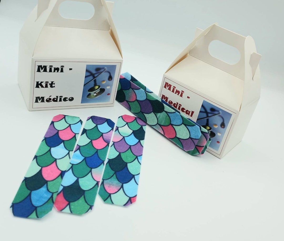 Felt Band-aids: Mermaid Scales Bandage 3 Packs | Doctor Bandages ...