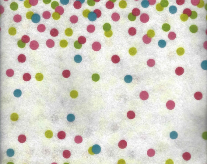 Colorful Confetti Felt Sheet Craft Supplies Soft Felt - Etsy