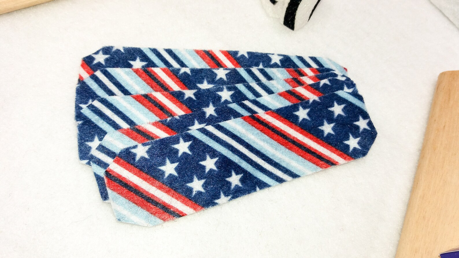 Felt Band Aids 3 Size Pack Red White & Blue Patriotic Stars | Etsy