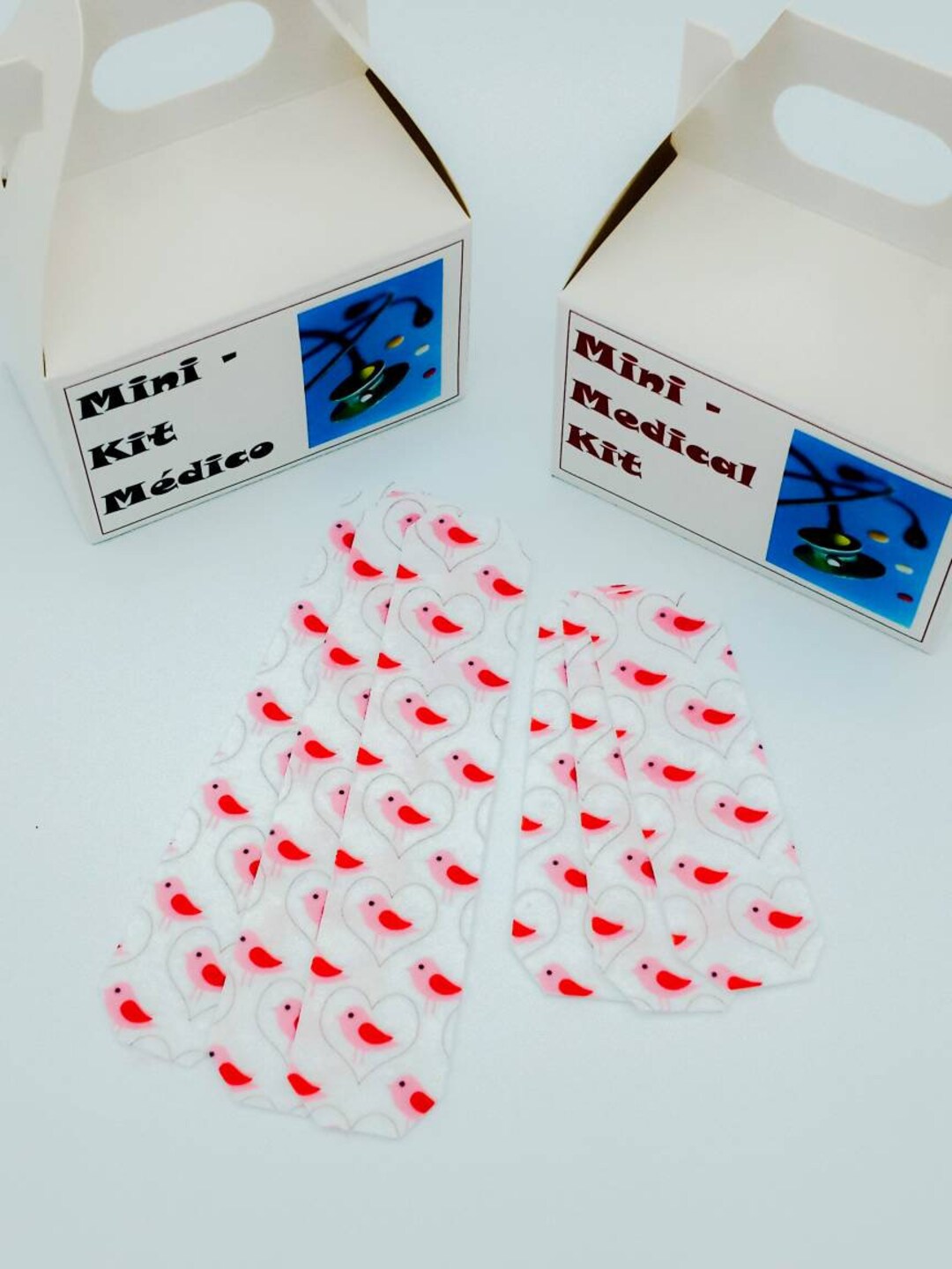 Felt Band Aids: Valentine Birds Bandages | 3 Packs | Pretend Toys ...