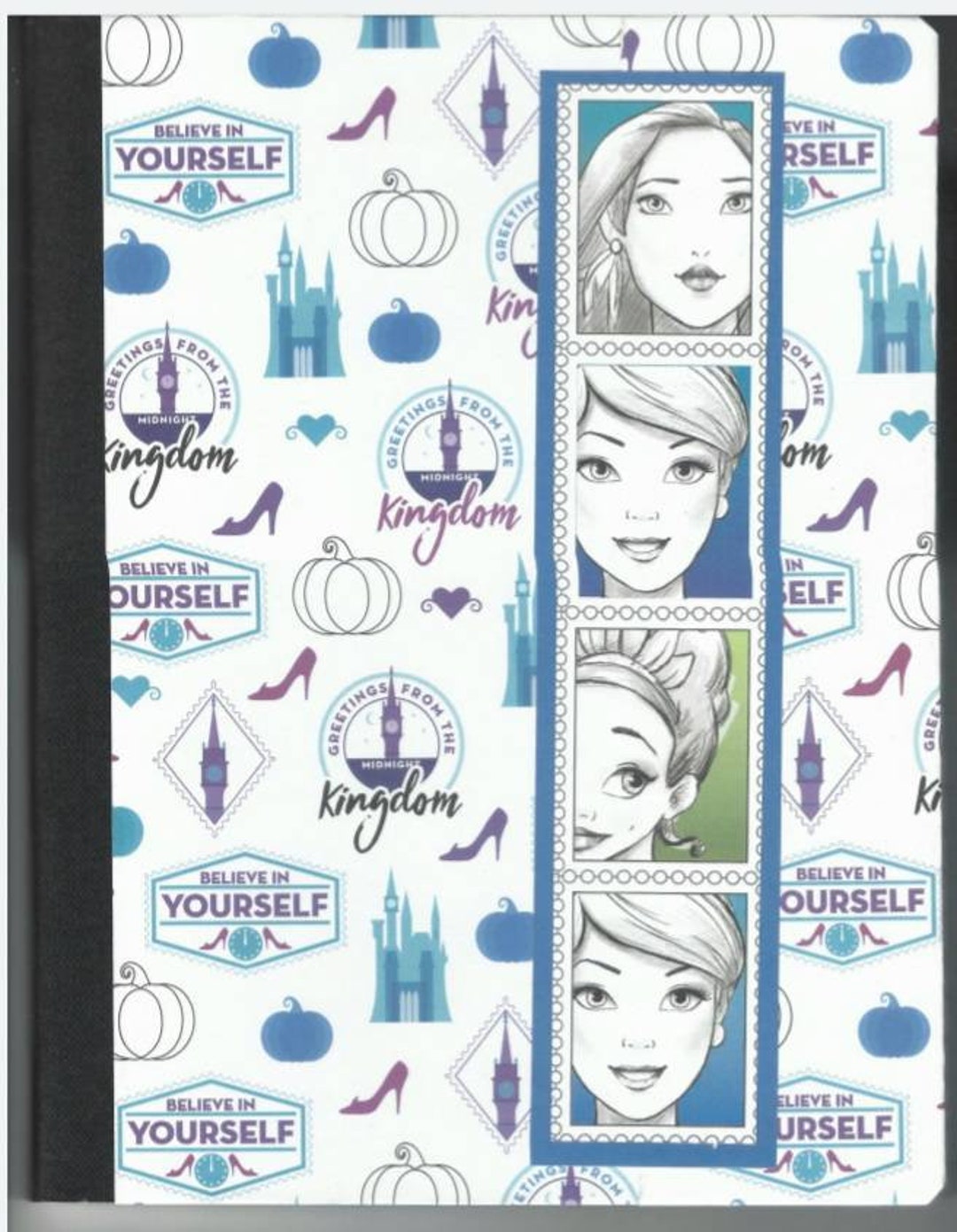 Disney Princess Cinderella Journal Notebooks Blank Journals Back to ...