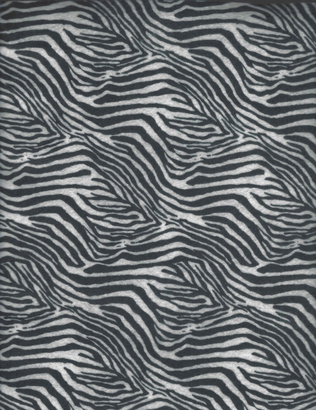 Zebra Animal Print Felt Sheet | Craft Supplies | Africa - Etsy