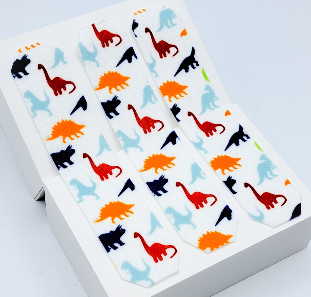 Felt Band Aids: Playful Prehistoric Dinosaurs 3 Pack | Fake Bandages ...